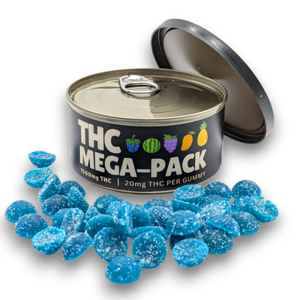 Blue Raspberry - THC Mega Pack - Gummies - Magic's Corner